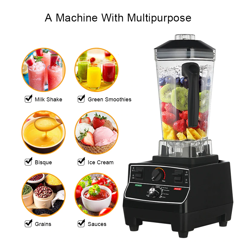 Award Winning Ultra High Speed Heavy Duty Countertop Best Pro Blender